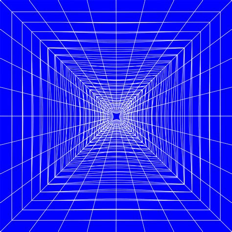 Download Blue Perspective Grid Distorted 9 Svg Freepngimg