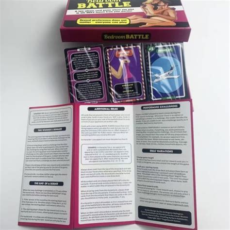 Bedroom Battle Game Award Winning Sex Card Game Command For Adult
