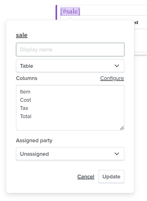 Connected Variables Tables And Repeater Sections Outlaw