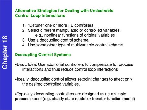 Ppt Control Of Multiple Input Multiple Output Processes Powerpoint