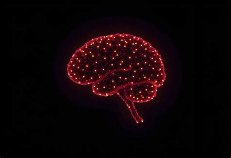 Neural Network Brain Visualization Digital Ai Concept Premium Ai Generated Image