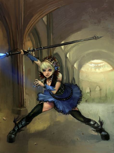 Oni Wan Gwendolyn Odin Sphere Odin Sphere Highres Blue Eyes
