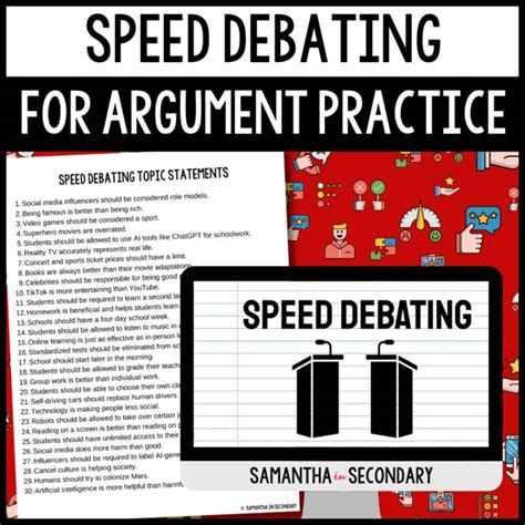 Argumentative Text Argument Writing Persuasive Speech Speed Debating