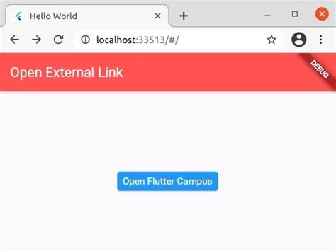 Flutter Web How To Open External Link In New Or Same Tab Flutter External Open