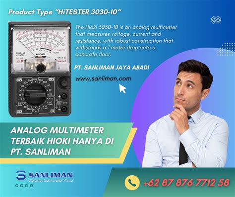 Analog Multimeter Terbaik Dan Murah Dari Brand Hioki Hanya Di Pt Sanliman 087876771258 Sanliman