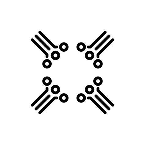 Premium Vector Circuit Sign Symbol Vector