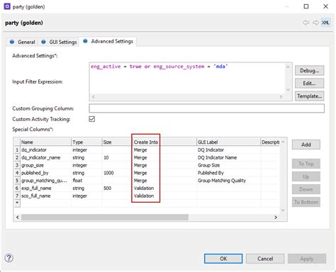 Configuring Validations Ataccama One