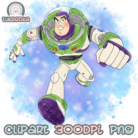 Buzz Lightyear Toy Story Cute Clip Art Png Cartoon Clipart Sublimation