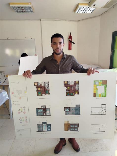مناقشة مشاريع مادة التصميم المعماري ١ الفرقة الأولى قسم الهندسة المعمارية تحت إشراف د ضحى