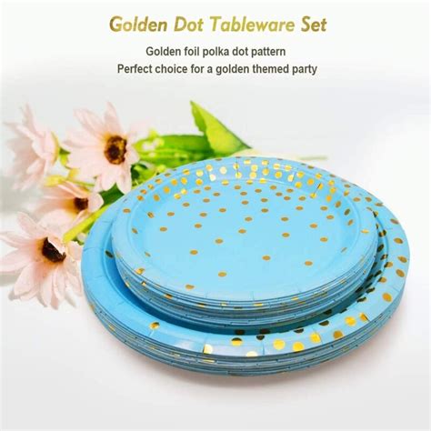 120pcs Disposable Dinnerware Set Tableware Party S Grandado