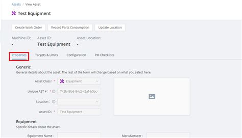 Asset Configuration Progressive Components Profile