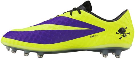 Бутсы NIKE HYPERVENOM ELECTRO PURPLE / VOLT / BLACK