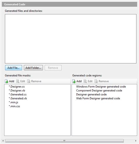 Preventing Items From Being Analyzed In Resharper Hadi Hariri
