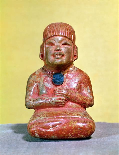 Seated Figure Possibly One Of The Earliest Representations Of The God