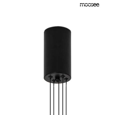 Moosee Lampa Wisząca Octo 5 Czarna