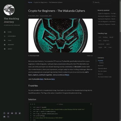 Mamadou Abdoulaye Diallo On Linkedin Cybersec Ctf Hacker