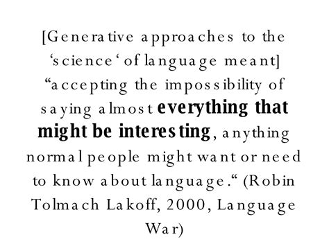 Language And Knowledge Against Modularity As A Viable Theory Of