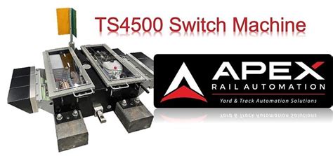 Apex Rail Automation Yard Switch