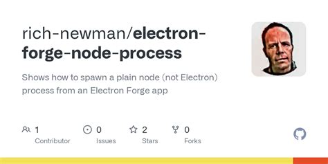 GitHub Rich Newman Electron Forge Node Process Shows How To Spawn A Plain Node Not Electron