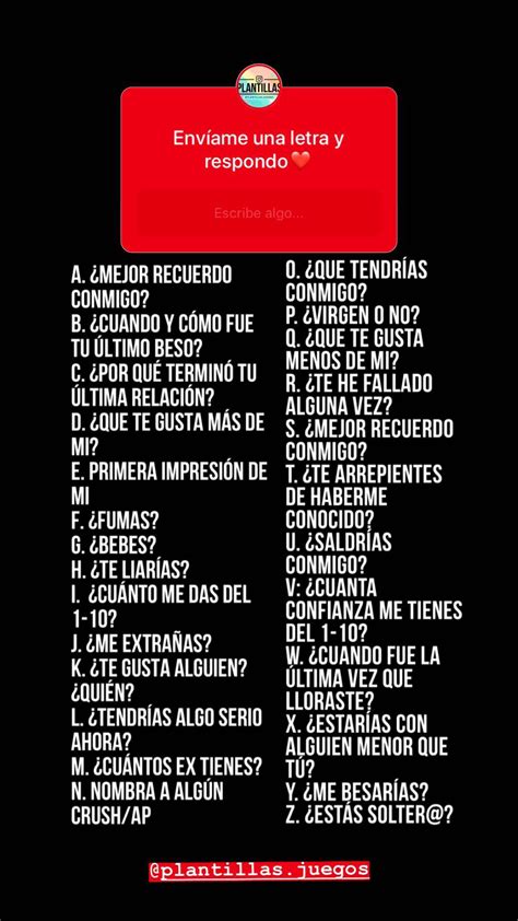 Preguntas Para Hacer En Instagram
