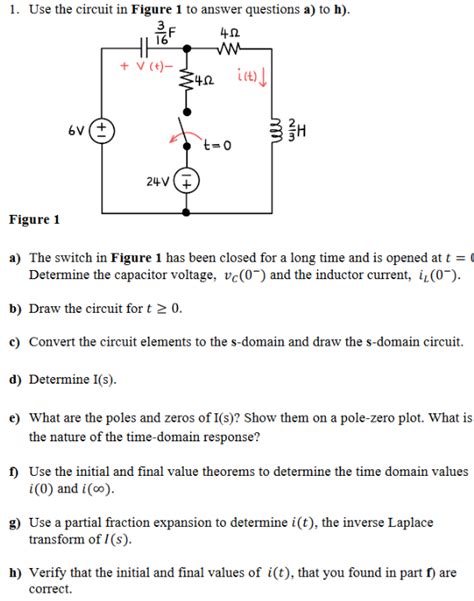 Solved 1 Use The Circuit In Figure 1 To Answer Questions A Chegg Com