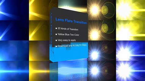 Lens Flare Transition 렌즈 플레어 트랜지션 20종류 / 햇빛 번짐 트랜지션 - YouTube