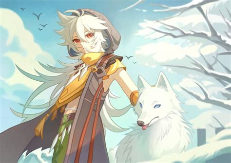 Razor Genshin Impact Drawn By Deardraco Danbooru