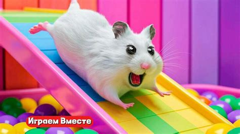 Хомяк попал в Лабиринт С Шариками ! Выбираемся из лабиринта вместе ...