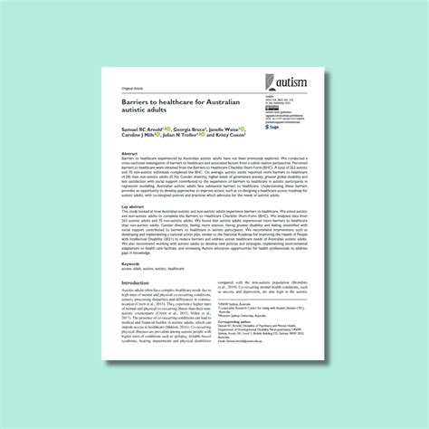 Autistic Space A Novel Framework For Meeting The Needs Of Autistic