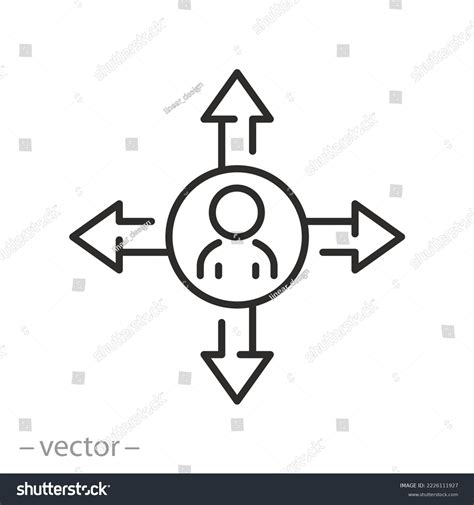 Man Best Decision Icon Making Right Stock Vector Royalty Free