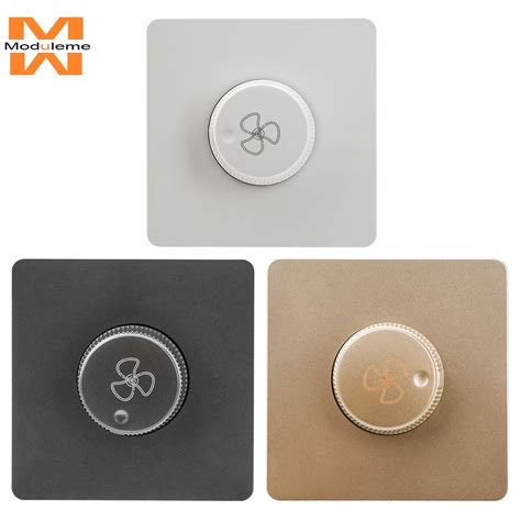 86 Type Ceiling Fan Adjustment Stepless Speed Controller Wall Switch 220v For 15 300w Dimmer