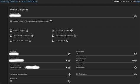 use active directory rfc2307 truenas community