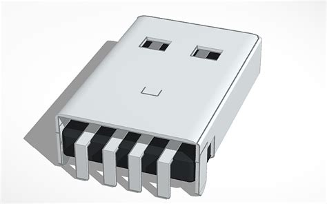3d Design Usb Tinkercad