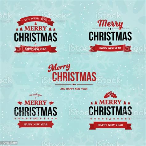 메리 크리스마스와 새 해 복 많이 받으세요 빈티지 배지 풍경 배경 떨어지는 눈과 크리스마스 겨울 배경입니다 빛나는 풍경 배경 나무와 눈송이 벡터 일러스트입니다 눈송이에 대한