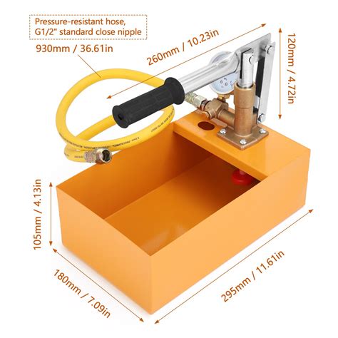 25mpa 0 40kg Water Pressure Tester Manual Hydraul Grandado