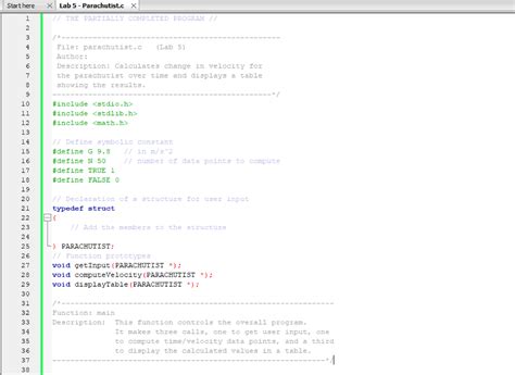 solved c programming language beginner program
