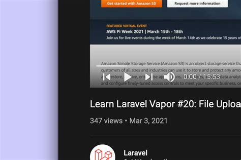 blog vapor learn laravel vapor is now available on youtube best