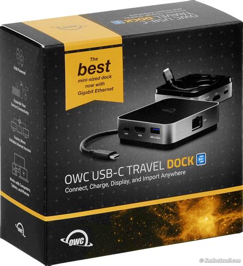 Owc Usb C Travel Dock E Review By Ken Rockwell