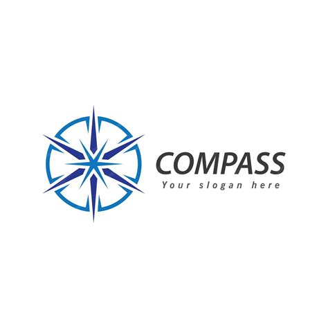 Premium Vector Compass Illustration Vector Design