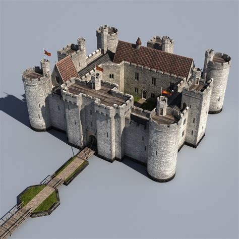 Medieval Castle Layout ~ A Picture Of Castle Ground Plan