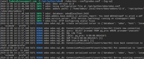 Hướng Dẫn Debug Sql Query Trên Odoo Vinascript