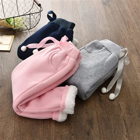 Леггинсы для девочек зимние Хлопковые Штаны для мальчиков Одежда для маленьких девочек