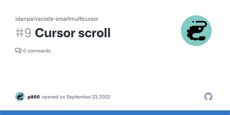 Cursor Scroll Issue Idanpa Vscode Smartmulticursor GitHub