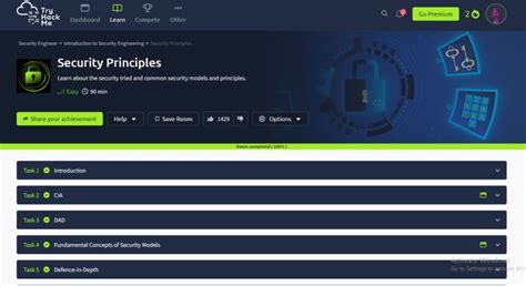 Cybersecurity Tryhackme Securityprinciples Ammar Akhtar