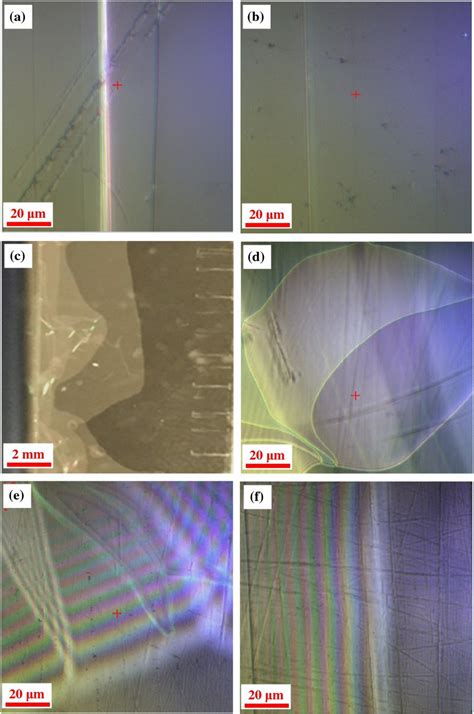 Optical Microscopy Images Showing Alterations Of Subsurface Structure Download Scientific
