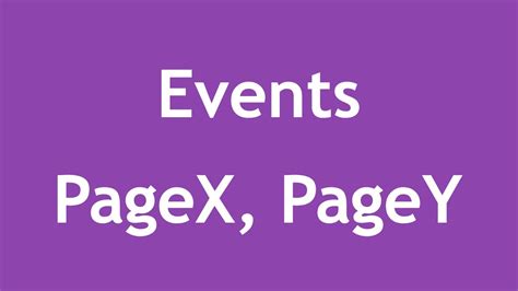 [ jquery in arabic ] 38 events reference pagex pagey youtube