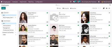 How To Configure Employees In Odoo 16 Employee Management