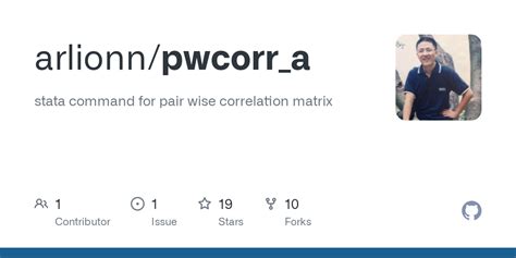 Github Arlionnpwcorra Stata Command For Pair Wise Correlation Matrix