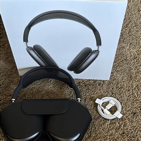 Airpod Max Max Black Mens Accessories Brand