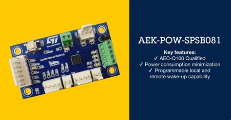 Stmicroelectronics On Linkedin Autodevkit Powermanagement